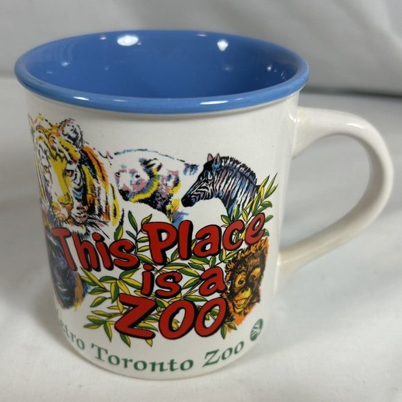 Vintage | Dining | Metro Toronto Zoo Mug Canada This Place Is A Zoo ...